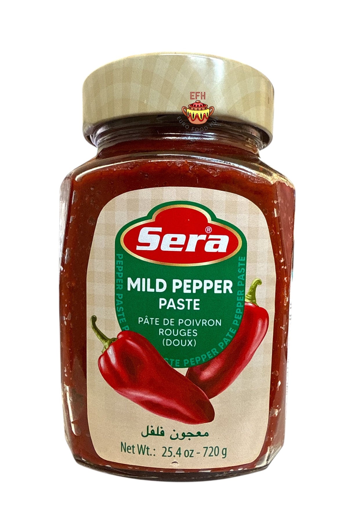 SERA - MILD PEPPER PASTE - 720g — Euro Food Hub, LLC