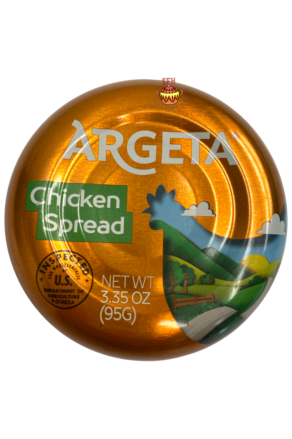 Argeta Chicken Pate Spread — Euro Food Hub, LLC
